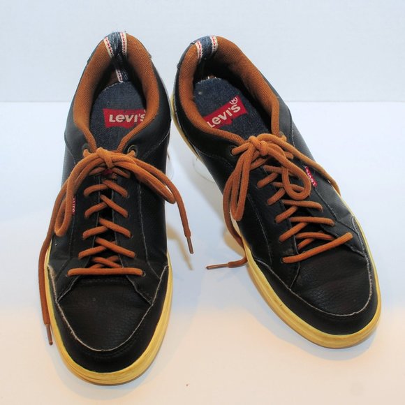 Levi's | Shoes | Levis Mens Black Sable Kulttreter Sporty Faux Leather ...